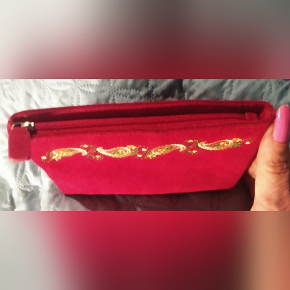 Etienne Aigner | Bags | Etienne Aligner Suede Leather Coin Purse Nwot ...